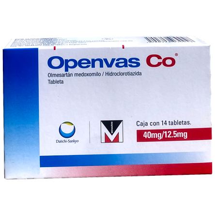 OPENVAS CO 40MG 12 5MG TAB 14 – Farmacias Popular El Molinito