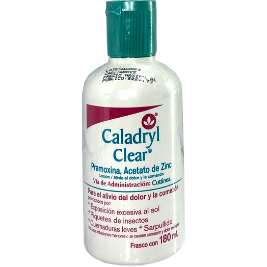 CALADRYL CLEAR LOC 180ML – Farmacias Popular El Molinito