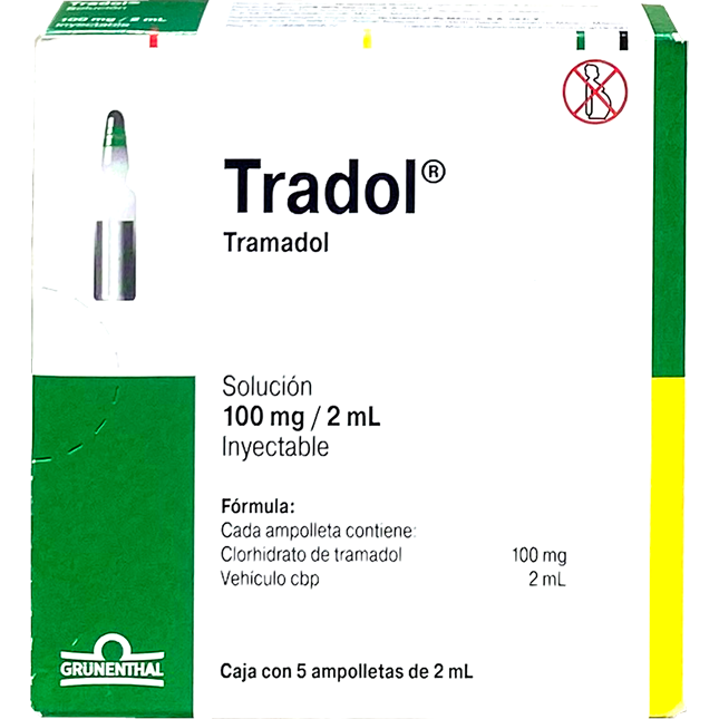 TRADOL 100 MG AMP 5X2 ML – Farmacias Popular El Molinito
