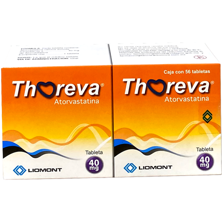 THOREVA 40 MG TAB 28 DUAL – Farmacias Popular El Molinito