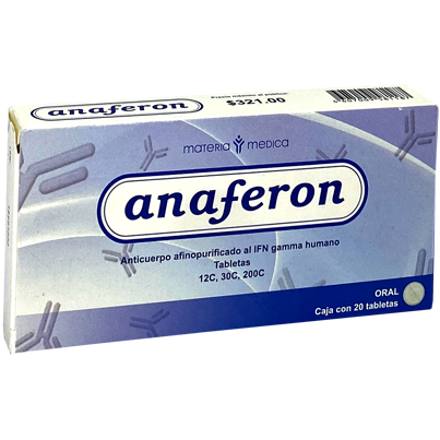 ANAFERON 12 30 200C TAB 20 – Farmacias Popular El Molinito