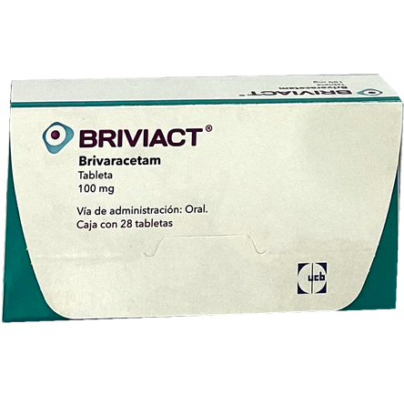 BRIVIACT 100 MG TAB 28 – Farmacias Popular El Molinito