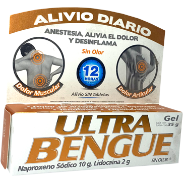 ULTRA BENGUE SIN OLOR GEL TB 35G – Farmacias Popular El Molinito