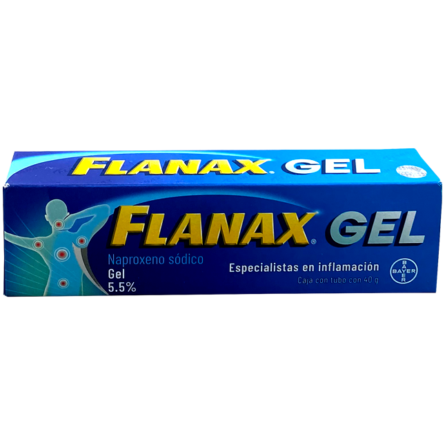FLANAX 5 5 GEL TB 40 G – Farmacias Popular El Molinito