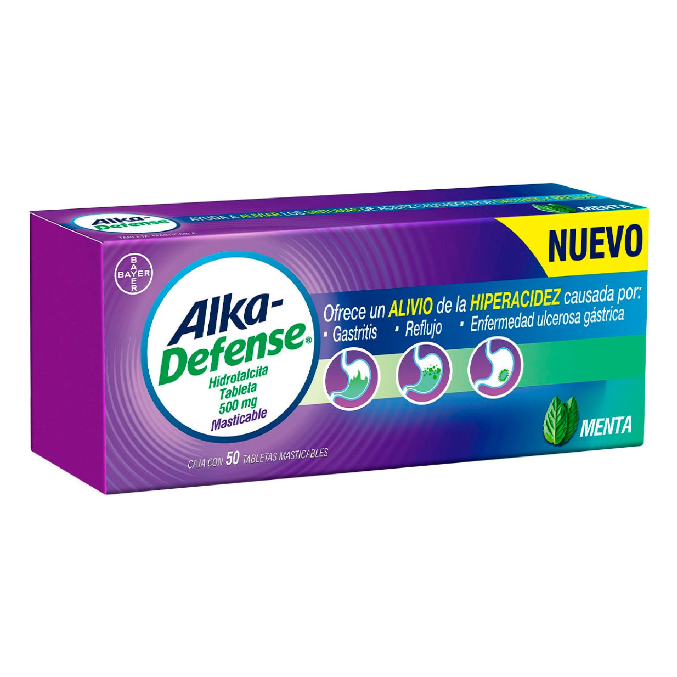 ALKA DEFENSE 500MG MTA 50 TAB MAST – Farmacias Popular El Molinito