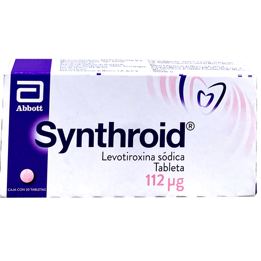 SYNTHROID 112 MG TAB 30 – Farmacias Popular El Molinito