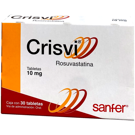 CRISVI 10 MG TAB 30 – Farmacias Popular El Molinito