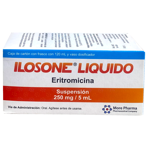 ILOSONE 250 MG LIQ 120ML – Farmacias Popular El Molinito