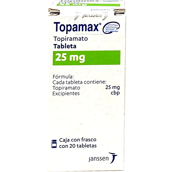 TOPAMAX 25 MG TAB 20 – Farmacias Popular El Molinito