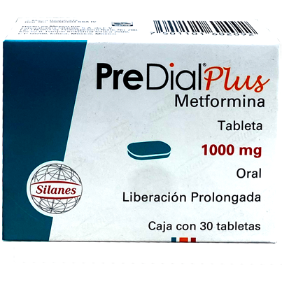 PREDIAL PLUS LP 1000 MG 30 TAB – Farmacias Popular El Molinito