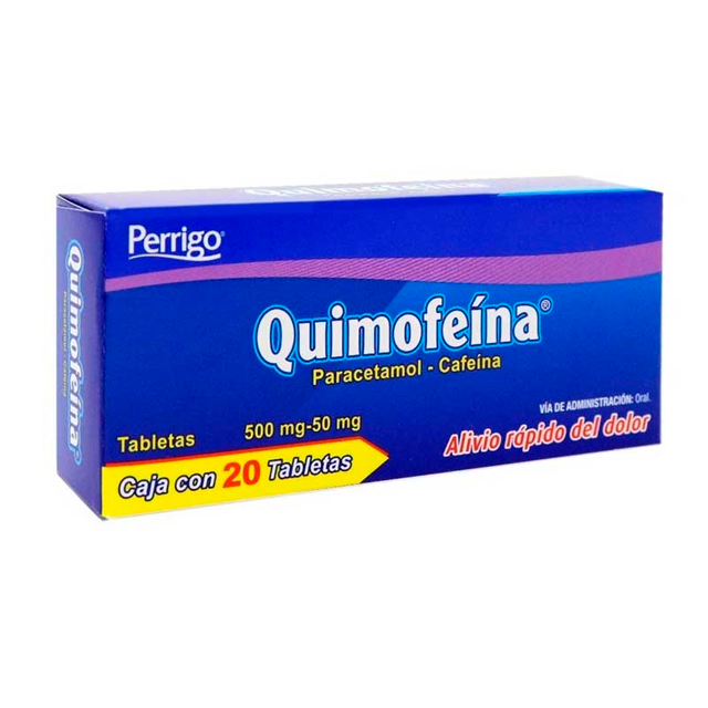 PARAC CAFEIN 500 50MG TAB20 LGEN N – Farmacias Popular El Molinito