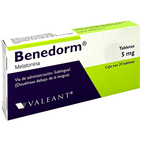 BENEDORM 5 MG TAB 20 – Farmacias Popular El Molinito