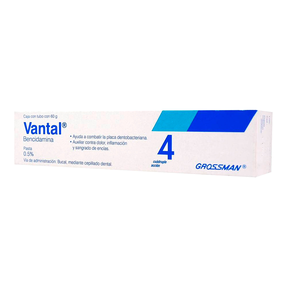 VANTAL PAST DENT 60 G – Farmacias Popular El Molinito