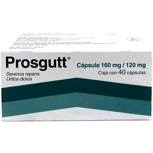 PROSGUTT 160 120 MG CAPS 40 – Farmacias Popular El Molinito