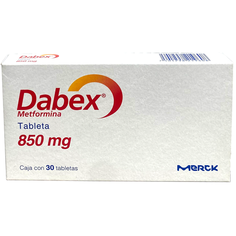 DABEX 850 MG TAB 30 – Farmacias Popular El Molinito