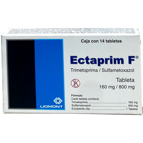 ECTAPRIM F 160 800MG TAB 14 – Farmacias Popular El Molinito