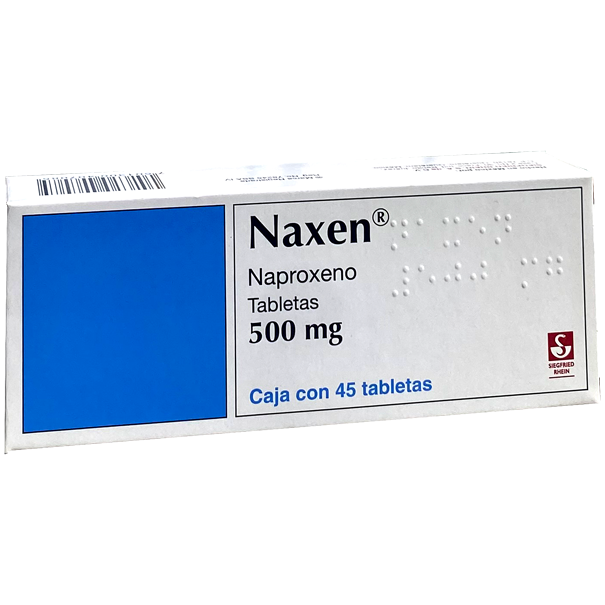 NAXEN 500 MG TAB 45 – Farmacias Popular El Molinito