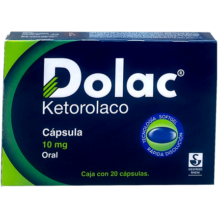 DOLAC 10 MG 20 CAPS – Farmacias Popular El Molinito