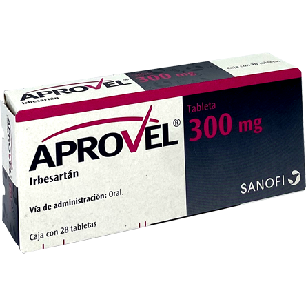 APROVEL 300 MG TAB 28 – Farmacias Popular El Molinito