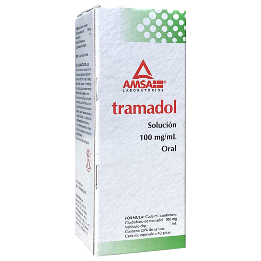 TRAMADOL SOL 10ML 100MG ML AMSA – Farmacias Popular El Molinito