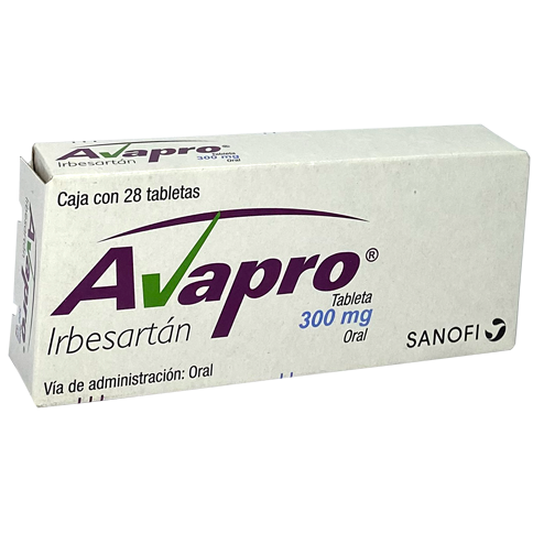 AVAPRO 300 MG TAB 28 – Farmacias Popular El Molinito