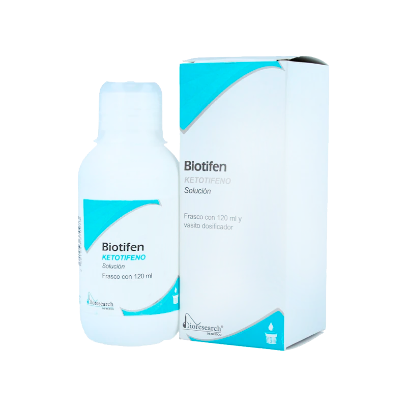 KETOTIFENO BIOTIFEN 20MG SOL 120ML – Farmacias Popular El Molinito