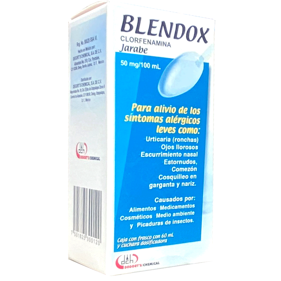BLENDOX JBE Clorfenamina – Farmacias Popular El Molinito