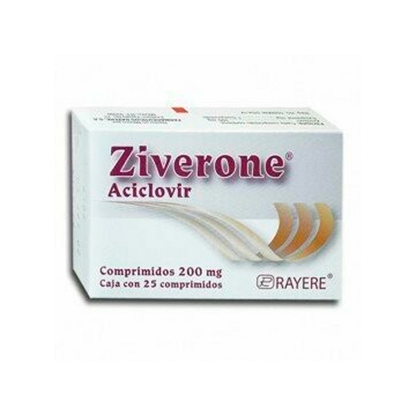 ACICLOVIR ZIVERONE 200 MG C 25 – Farmacias Popular El Molinito