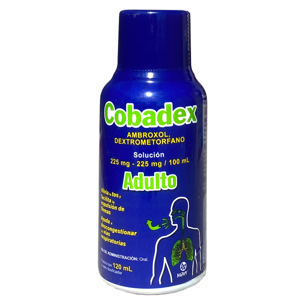 COBADEX SOL120ML AD Ambroxol Dextrometorfano – Farmacias Popular El ...
