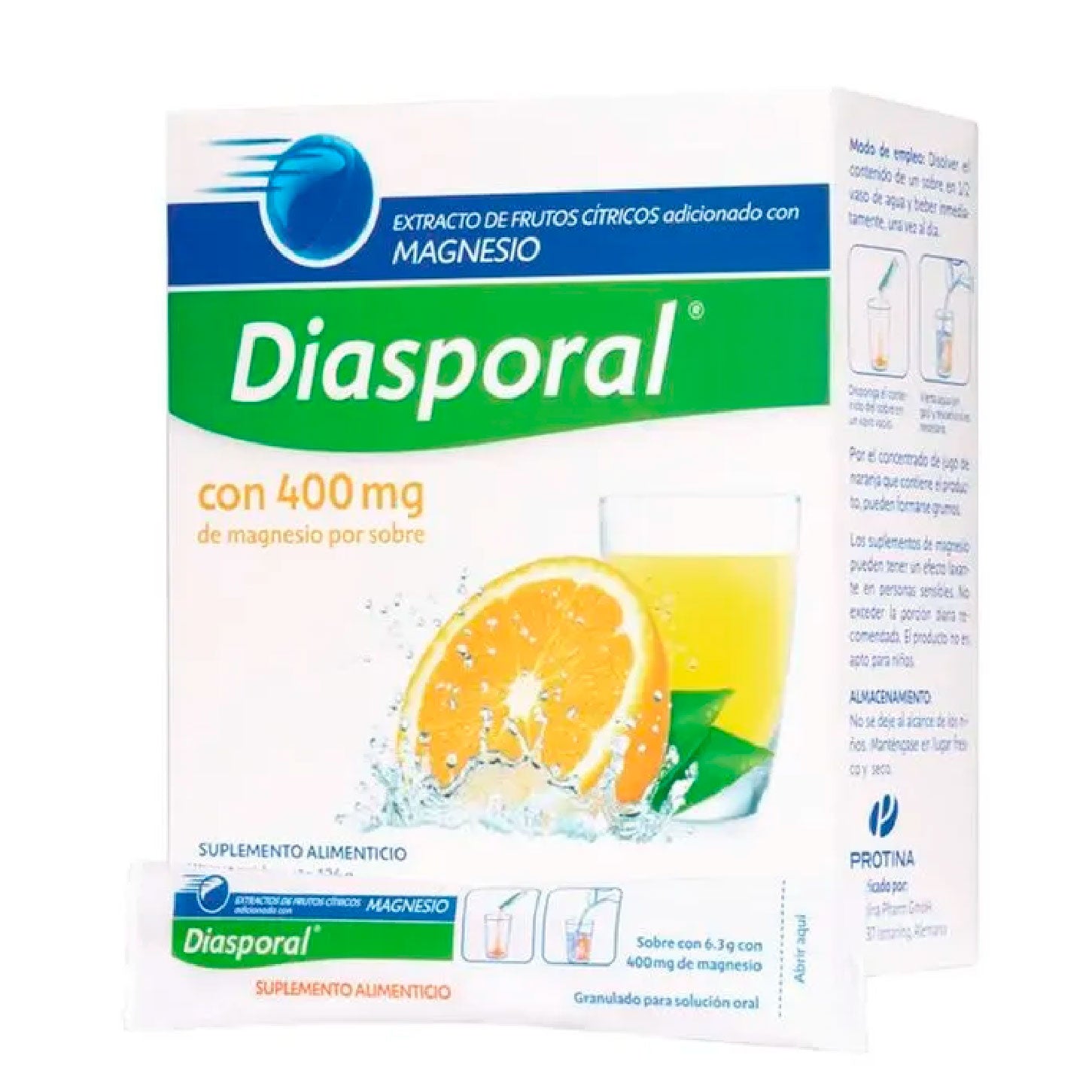 DIASPORAL 20 SOB 400 MG – Farmacias Popular El Molinito