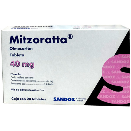 MITZORATTA 40 MG TAB 28 – Farmacias Popular El Molinito