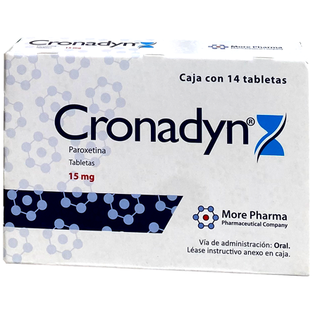CRONADYN 15 MG TAB 14 – Farmacias Popular El Molinito