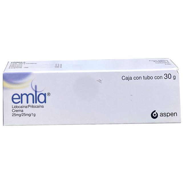 EMLA 2 5 G CRA 30 G – Farmacias Popular El Molinito