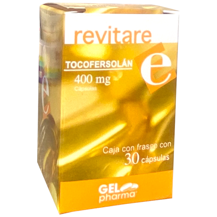 VITAMINA E REVITARE 400MG C 30 – Farmacias Popular El Molinito