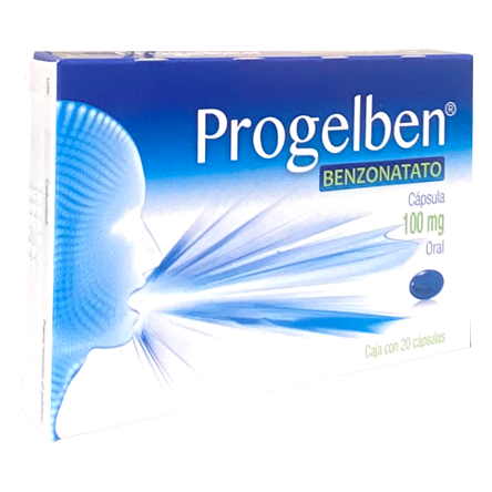 PROGELBEN Benzonatato 100 MG CAPS 20 – Farmacias Popular El Molinito