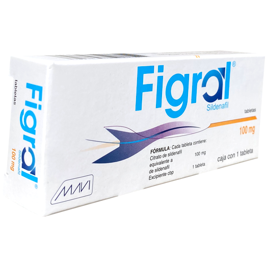 FIGRAL 100 MG C 1 TAB Sildenafil – Farmacias Popular El Molinito