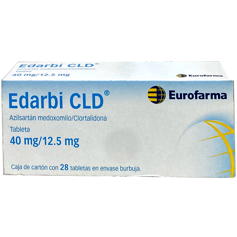 EDARBI CLD 40 12 5 MG 28 TAB – Farmacias Popular El Molinito